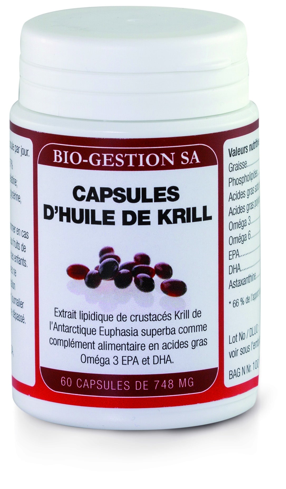 Bio-Gestion Nahrungsergänzungsmittel: Mobilität, Vitalität, Wohlbefinden